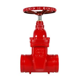 Awwa Grooved End Ductile Iron Gate Valve - Oilong Valve | Industrial ...